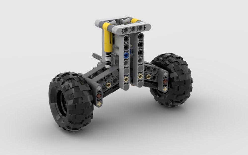 LEGO MOC rear independent suspension with drive by brickman681 ...