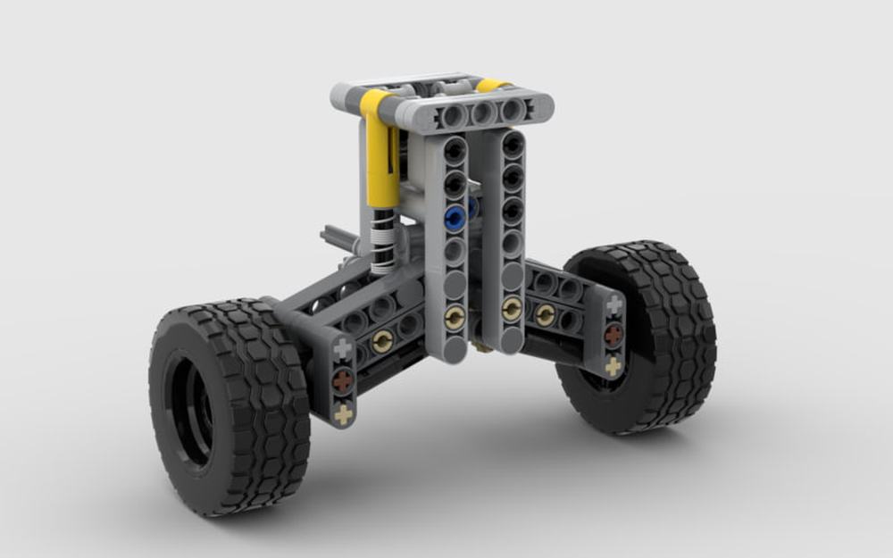 LEGO MOC rear independent suspension with drive by brickman681 ...
