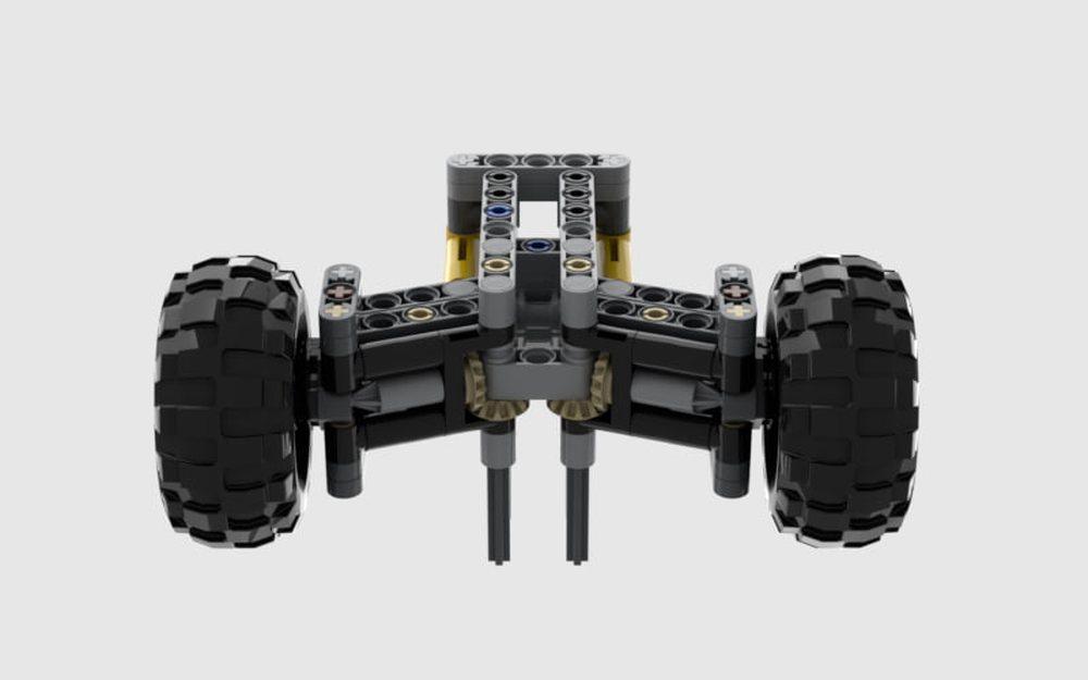 LEGO MOC rear independent suspension with drive by brickman681 ...