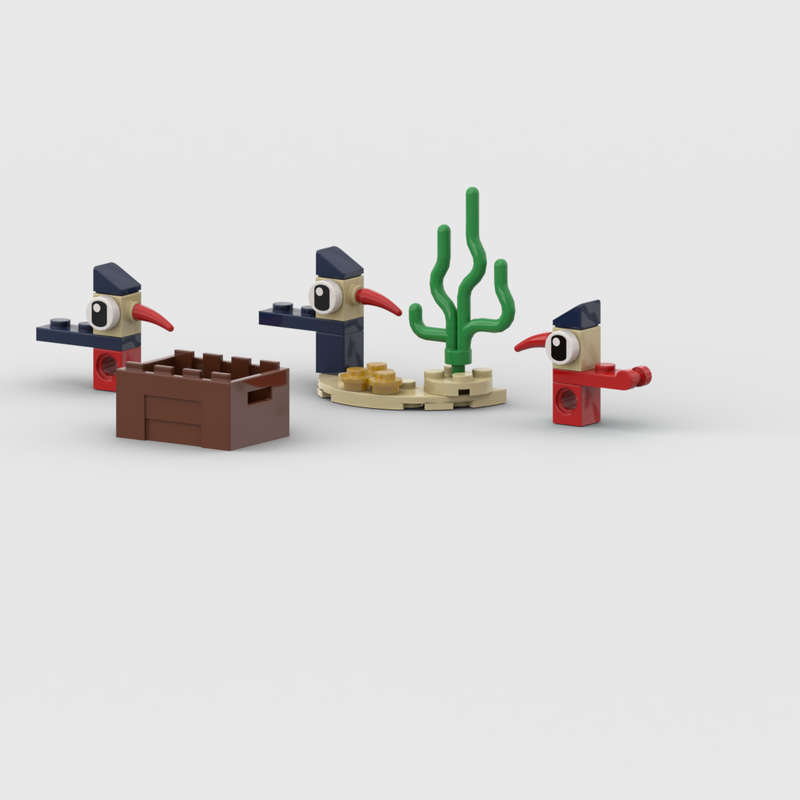LEGO MOC 31088 Baby Bird Family by LegacyLego | Rebrickable - Build ...