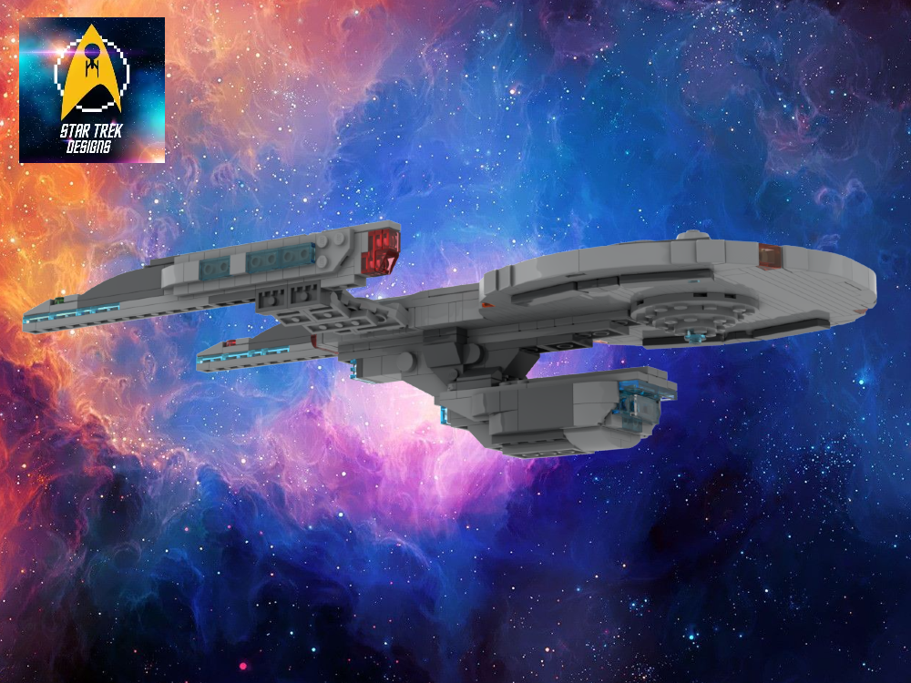 LEGO MOC USS Intrepid NCC-79520 by DeansBrickDesigns | Rebrickable ...