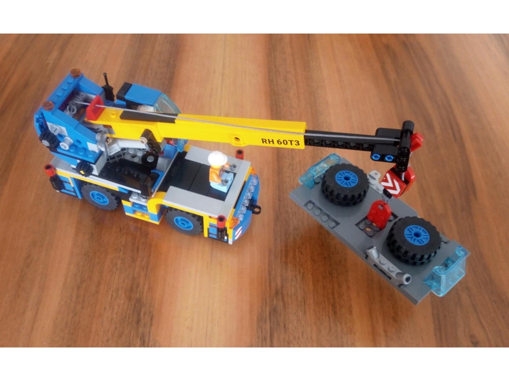LEGO MOC 60324 Rough Terrain Crane V2 by Larsagri | Rebrickable - Build ...