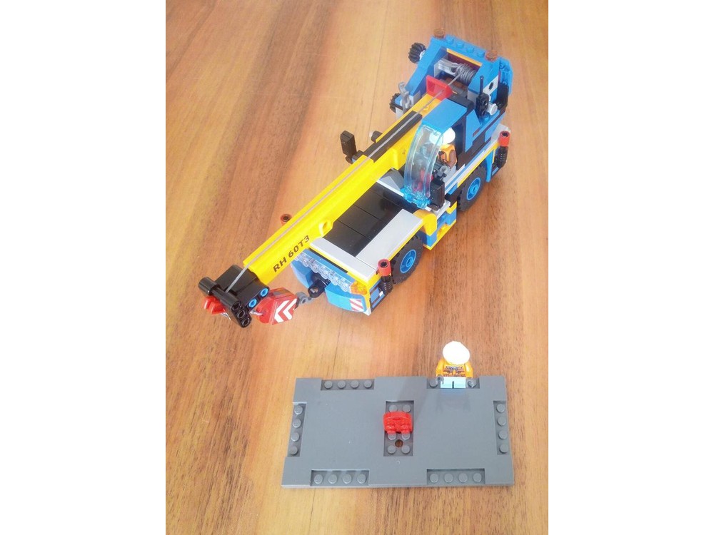LEGO MOC 60324 Rough Terrain Crane V2 by Larsagri | Rebrickable - Build ...