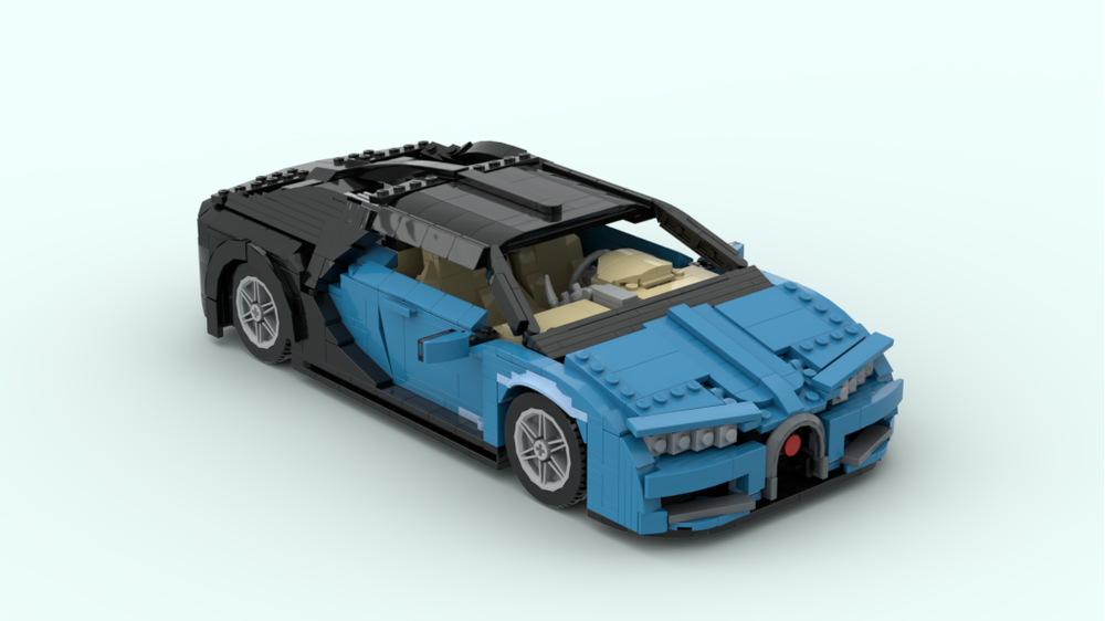 Lego Moc Bugatti Chiron By Giganbrick Rebrickable Build With Lego