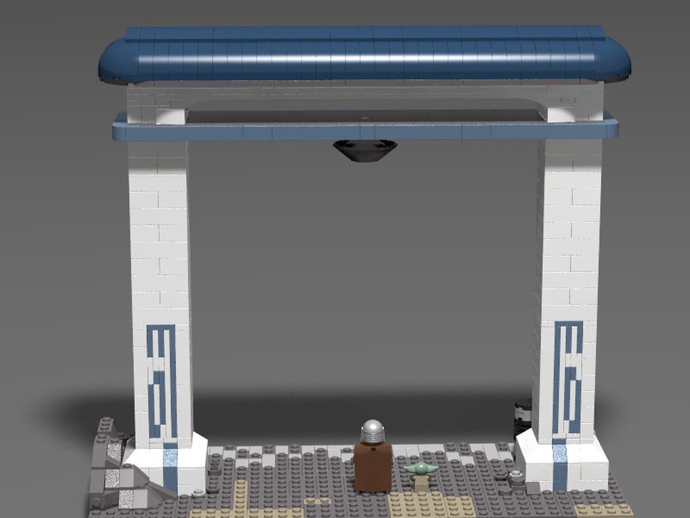 LEGO MOC SW City Arch - Nevarro by The_Brickening | Rebrickable - Build ...