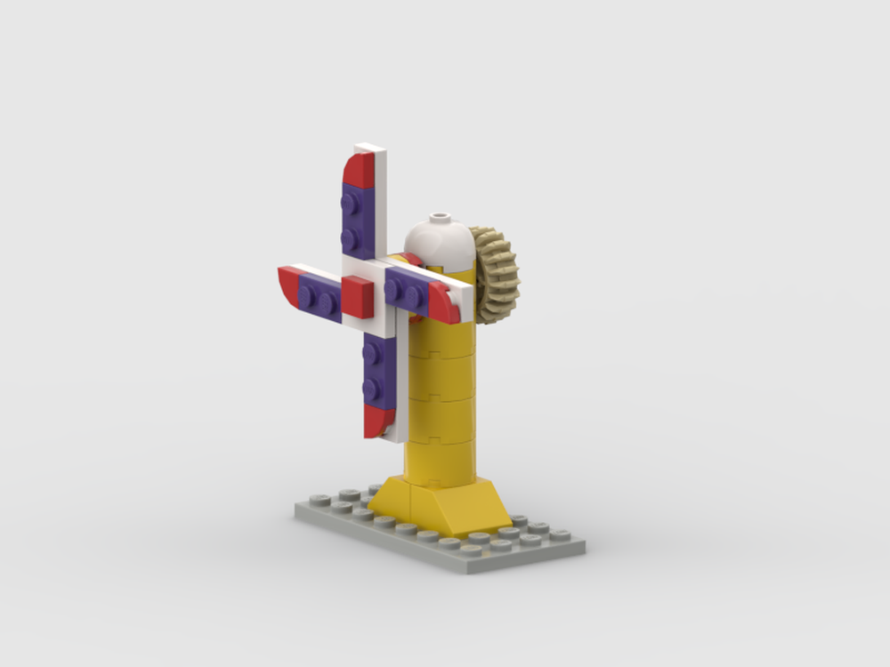 LEGO MOC Small windmill by sveneld | Rebrickable - Build with LEGO