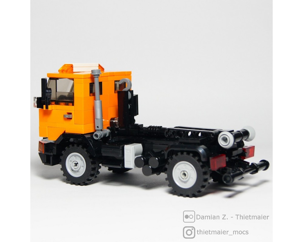 LEGO MOC MAN LE 4x4 hooklift truck by thietmaier_mocs | Rebrickable ...