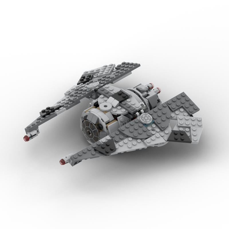 LEGO MOC TIE x1 experimental air superiority fighter 1:80 by ...