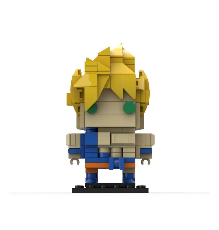 LEGO MOC Goku (SS1 - first appearance) (Dragon Ball Z) by delight_moc ...