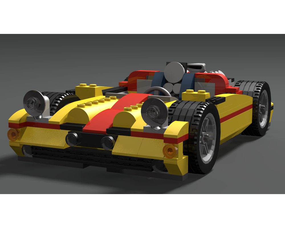 LEGO MOC-14336 Track Car (Cars 2017) | Rebrickable - Build with LEGO