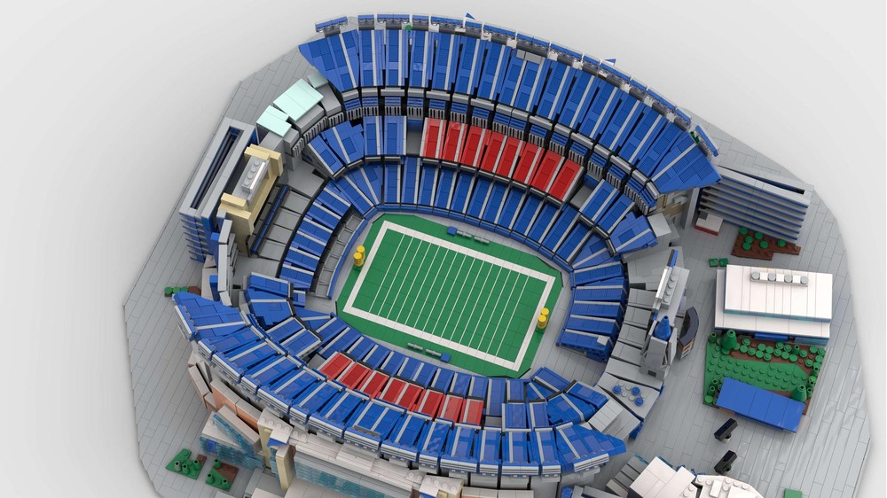 LEGO MOC New England Football Stadium by 603bricks | Rebrickable ...