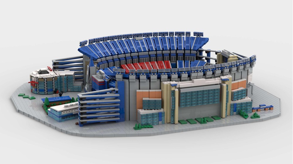 LEGO MOC New England Football Stadium by 603bricks | Rebrickable ...