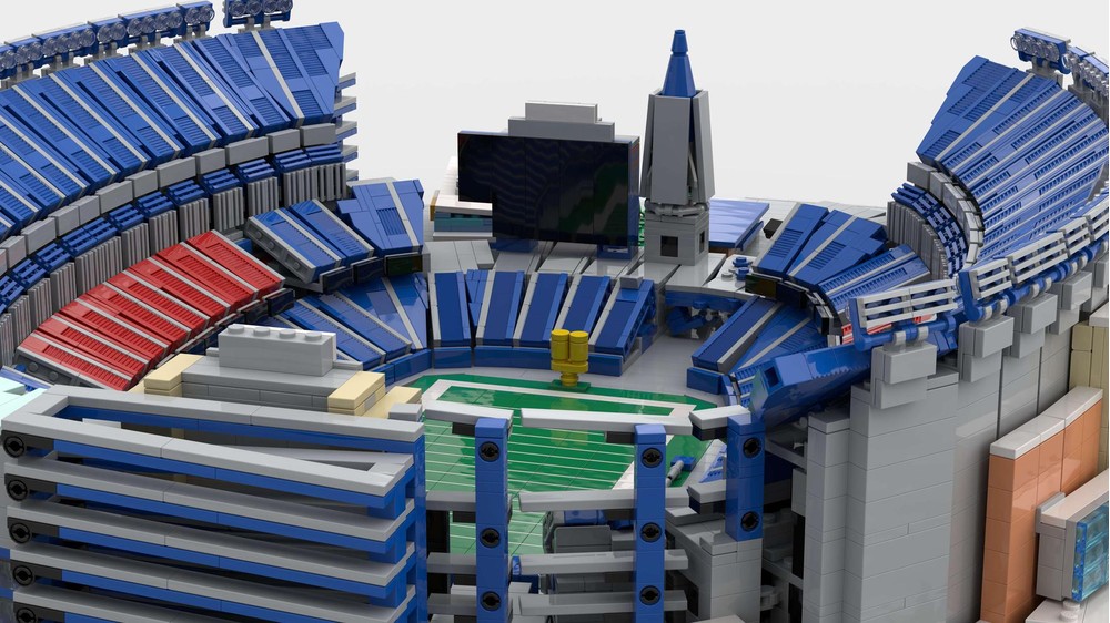 LEGO MOC New England Football Stadium by 603bricks | Rebrickable ...