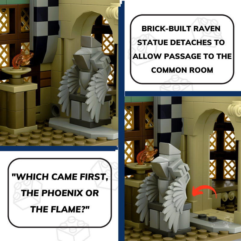 LEGO MOC HP Raven Tower and Common Room by boyfriendbuilds ...