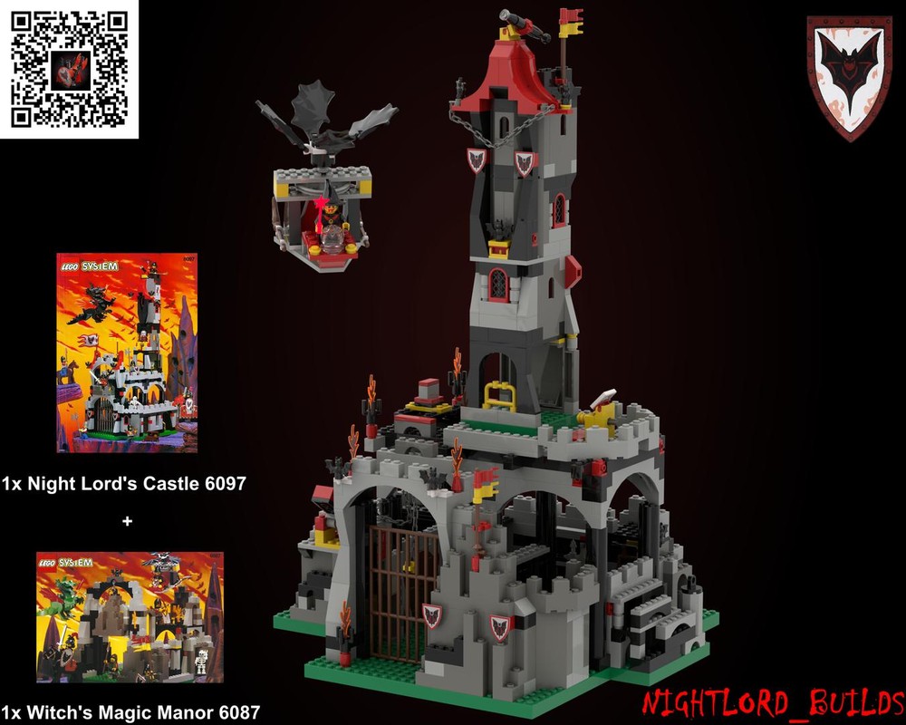 LEGO MOC The Witch's Manor 6087 - 6097 Alt. Build by Nightlord_Builds ...