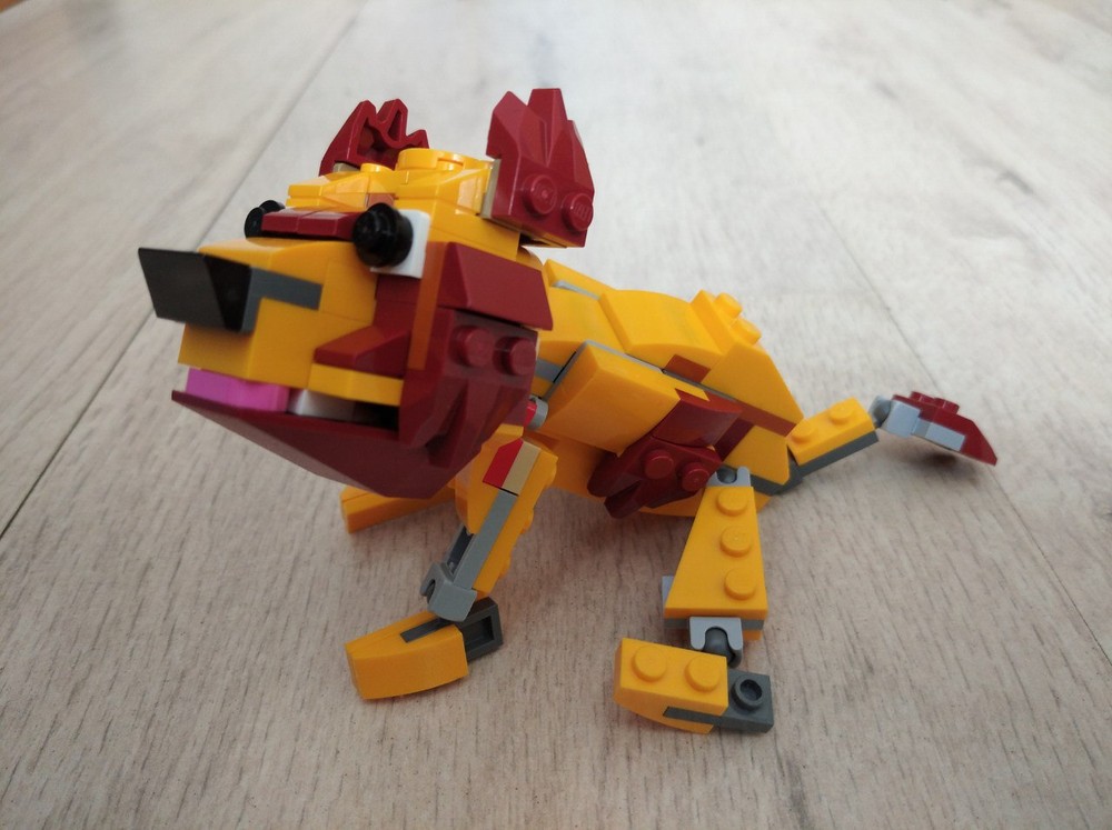 LEGO MOC Baby lion by Matrynka | Rebrickable - Build with LEGO