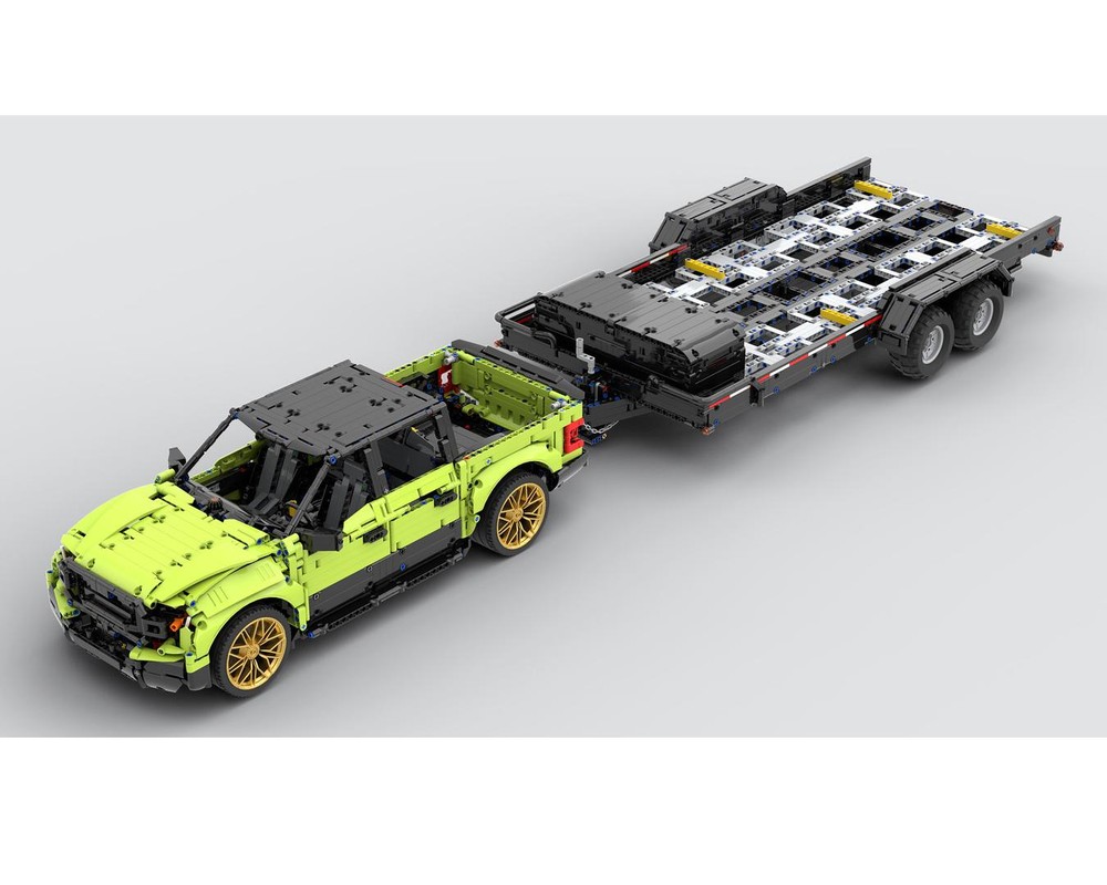 LEGO MOC 42115 - Ford F150 + Trailer [Bundle] by Nico71 | Rebrickable - Build with LEGO