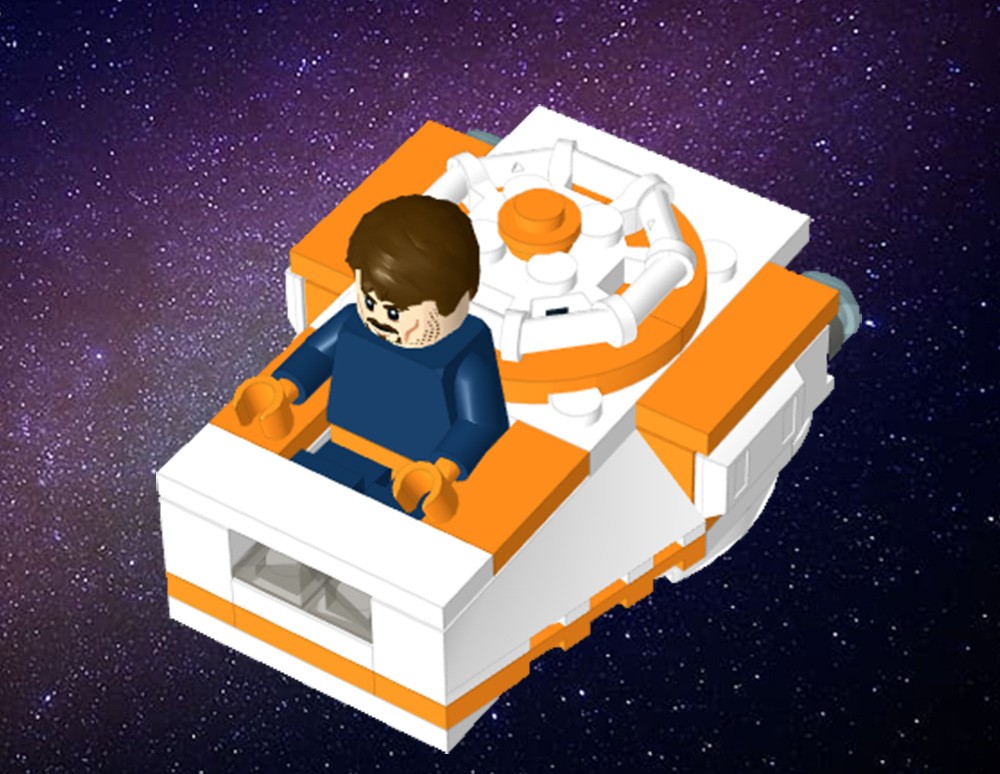 LEGO MOC-143433 Jupiter 2 Microfighter - Lost In Space 2018 by Wolfpack ...