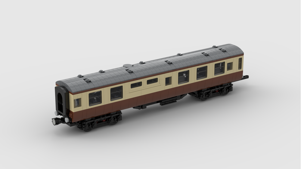 LEGO MOC British Rail Mk1 Restaurant Coach (7W) by JG Locomotive Works ...
