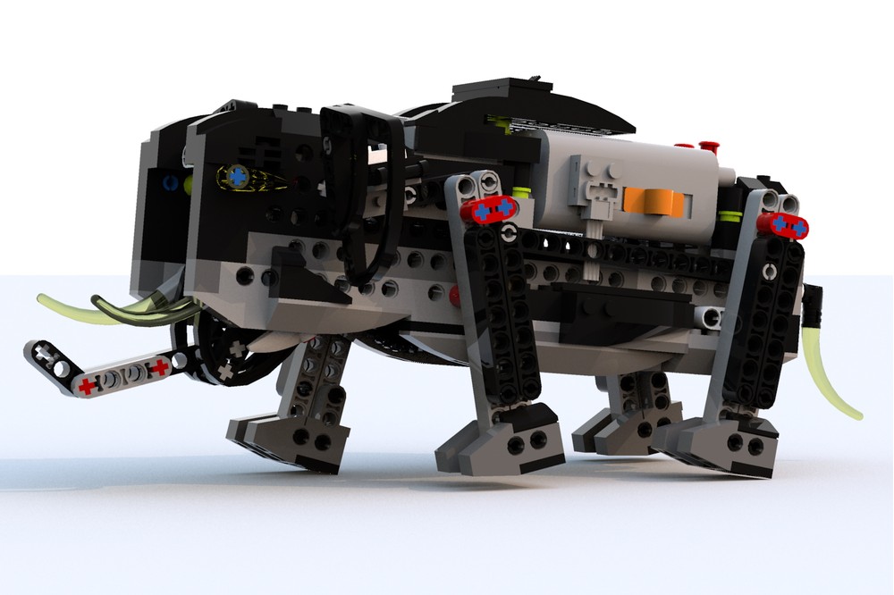 LEGO MOC 4958 RC Elephant by apparat | Rebrickable - Build with LEGO