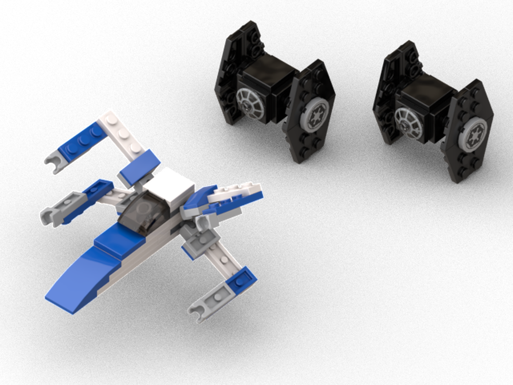 LEGO MOC X-Wing Chase by LegacyLego | Rebrickable - Build with LEGO