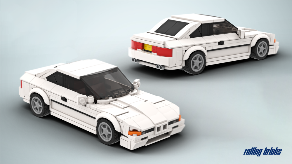 LEGO MOC BMW 850CSi - in 3 colors: white, red, dark grey by ...