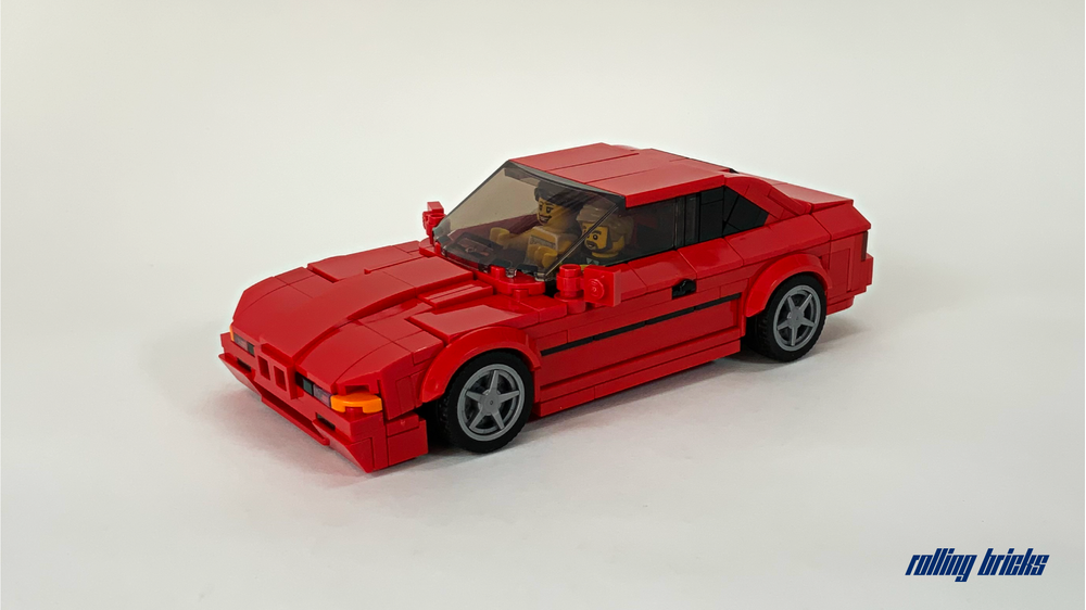 LEGO MOC-143453 BMW 850CSi - in 3 colors: white, red, dark grey by ...