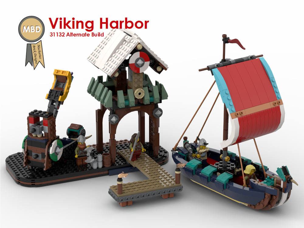 LEGO MOC Viking Harbor, 31132 Alternate Build by Macharius ...