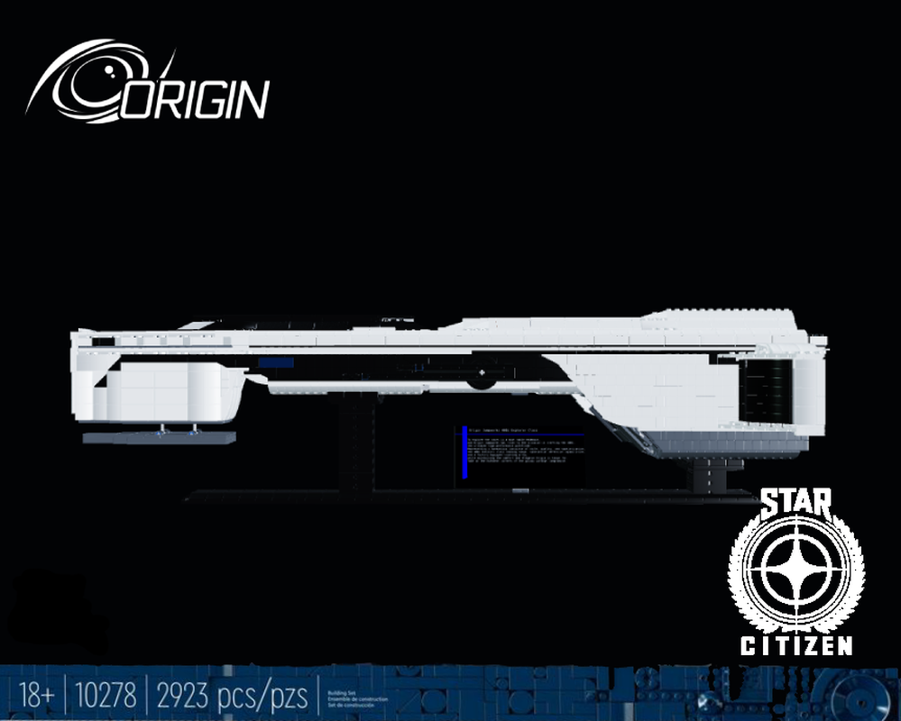 LEGO MOC Origin Jumpworks 400i Explorer Class CORE 1/3 by WolfStarArt ...