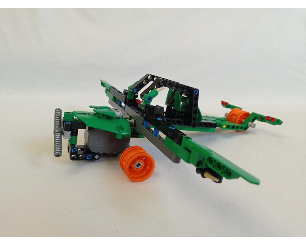 Lego Moc Old Airplane 42149 Alternative By Erikgs Rebrickable Build