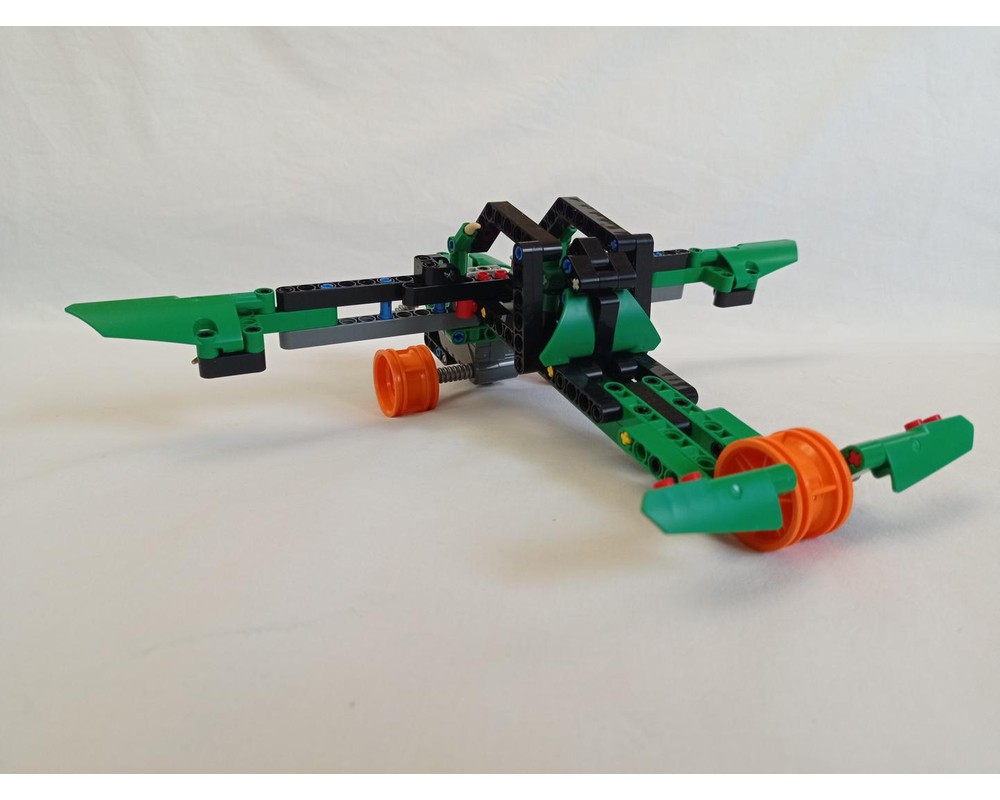 Lego Moc Old Airplane 42149 Alternative By Erikgs Rebrickable Build