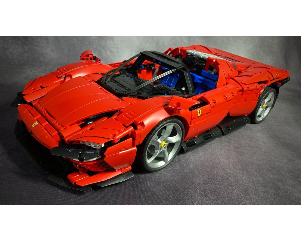 Lego Moc Ferrari Daytona Sp3 Fully Rc By Lego Technic World