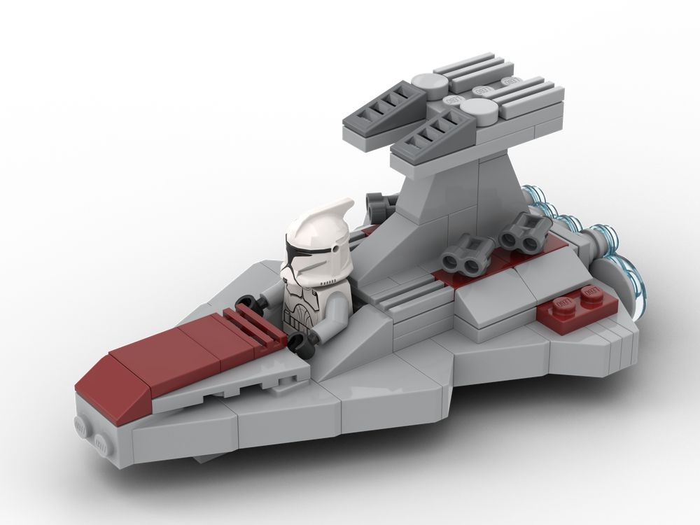 LEGO MOC Venator-class Microfighter by rykfield | Rebrickable - Build ...