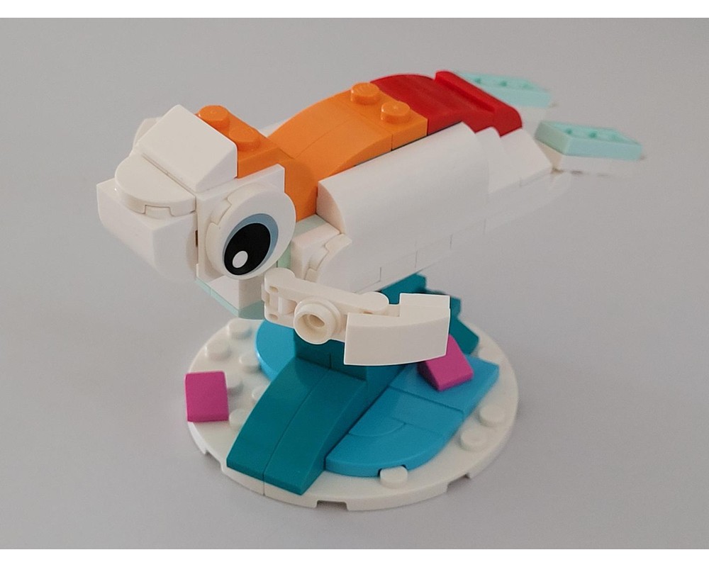 Lego Moc 31140 Turtle By Robmg Rebrickable Build With Lego