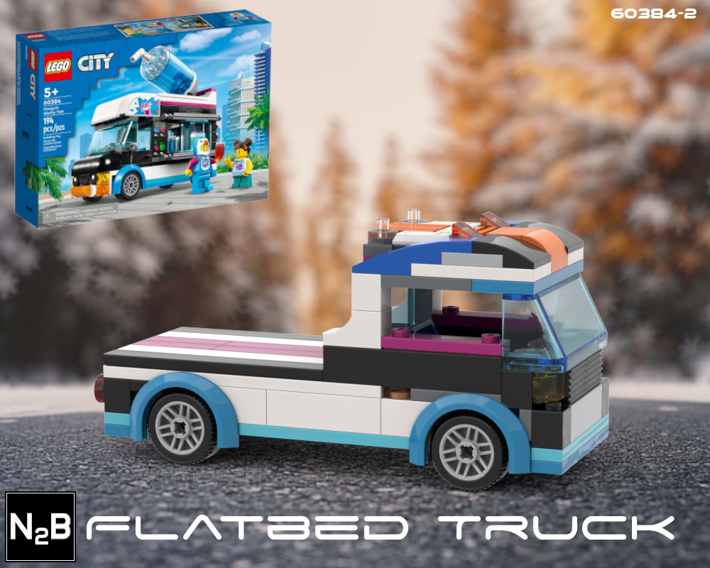 LEGO MOC Flatbed Truck LEGO 60384 alternate build 2 by n2brick ...
