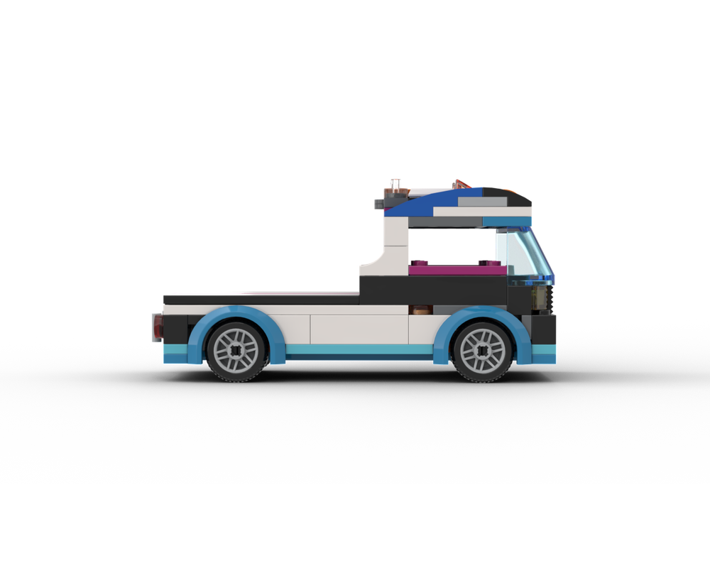 Lego Moc Flatbed Truck Lego 60384 Alternate Build 2 By N2brick
