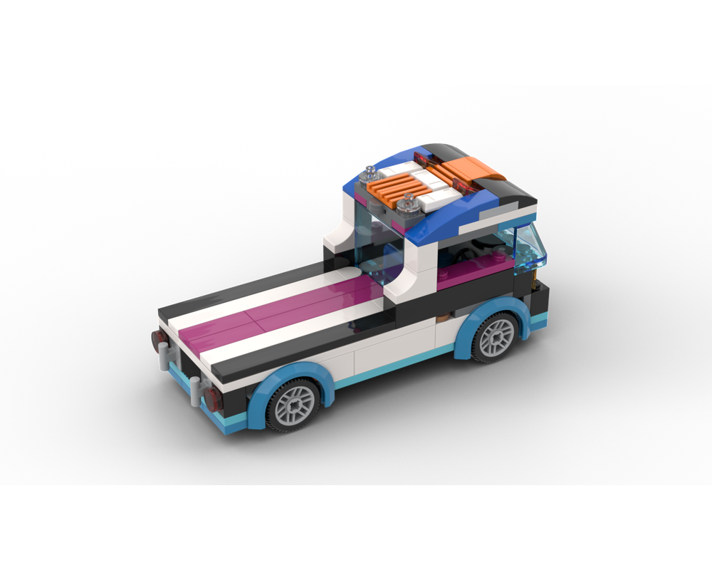 Lego Moc Flatbed Truck Lego 60384 Alternate Build 2 By N2brick