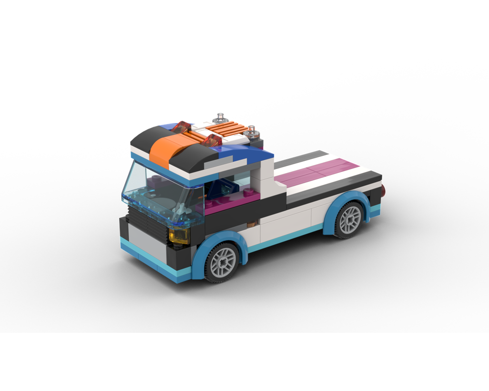 Lego Moc Flatbed Truck Lego 60384 Alternate Build 2 By N2brick