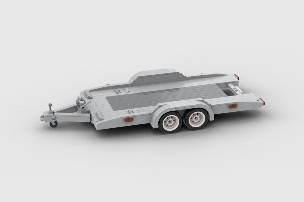 LEGO MOC German Car Trailer by Brixxbert | Rebrickable - Build with LEGO