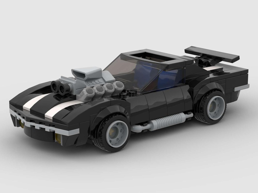 LEGO MOC Chevrolet Corvette 1968 Tuning by ChrisBrickman | Rebrickable ...