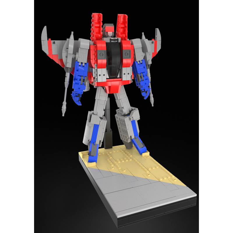 LEGO MOC CBB02 Stellar Diva G1-inspired Transformable Starscream by ...