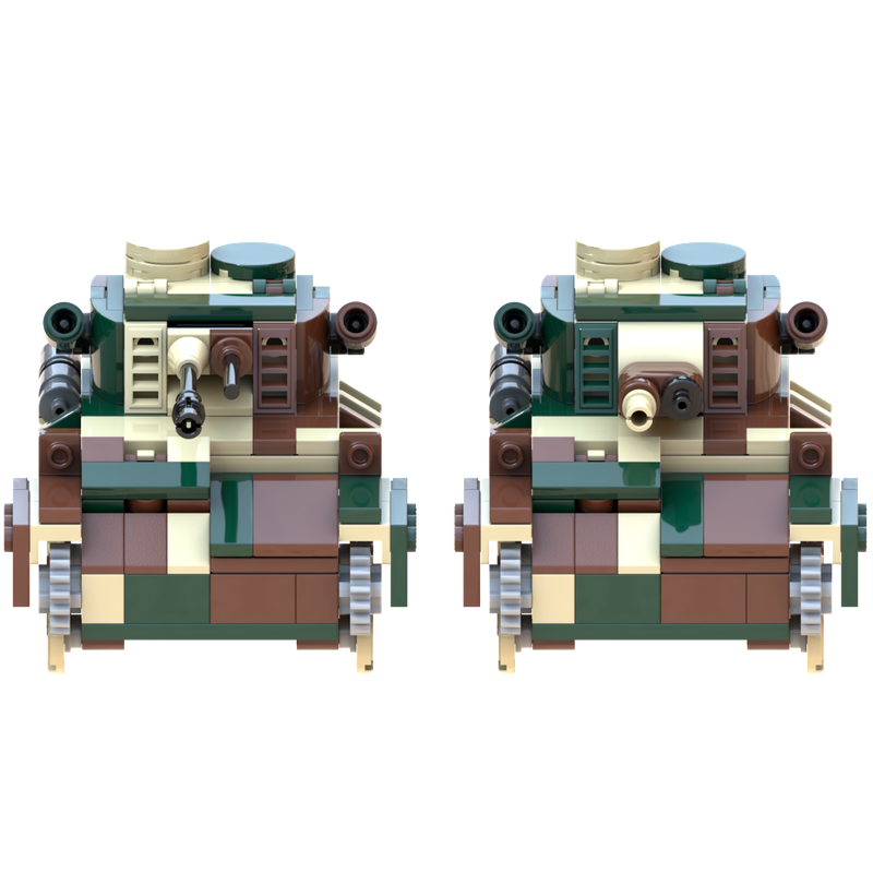 LEGO MOC Light Tank MK VI by The_Janissary | Rebrickable - Build with LEGO