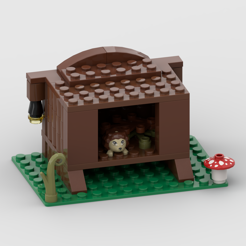 LEGO MOC Hedgehog Hutch by LegacyLego | Rebrickable - Build with LEGO