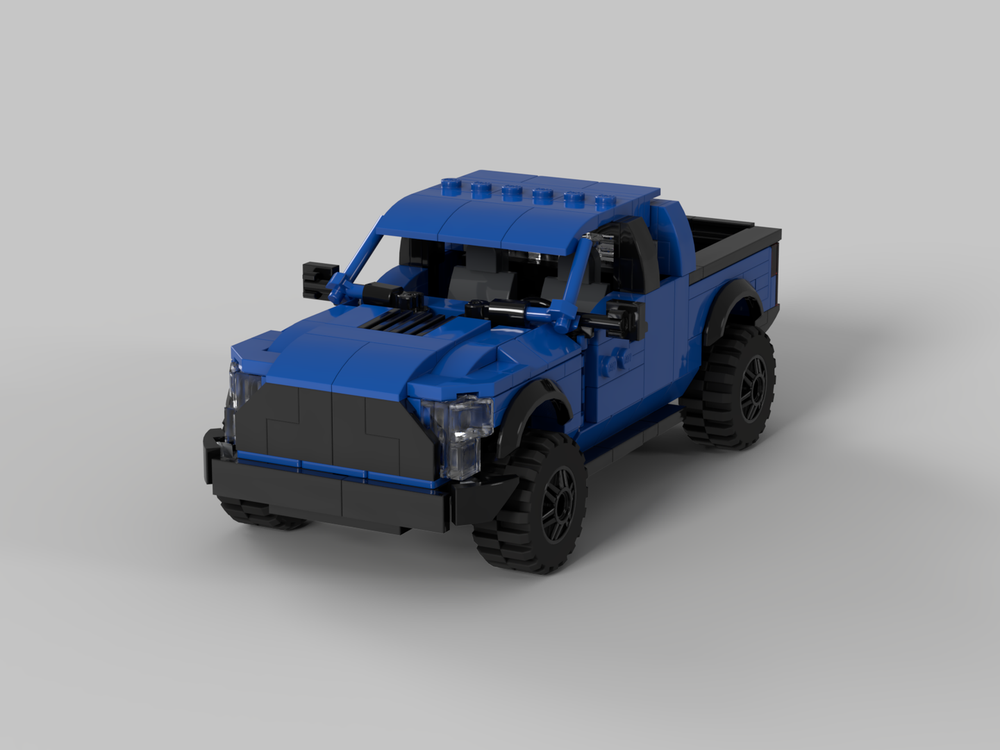 Lego Moc Ford F 150 Raptor 2016 By Dinhtuankiet Rebrickable Build