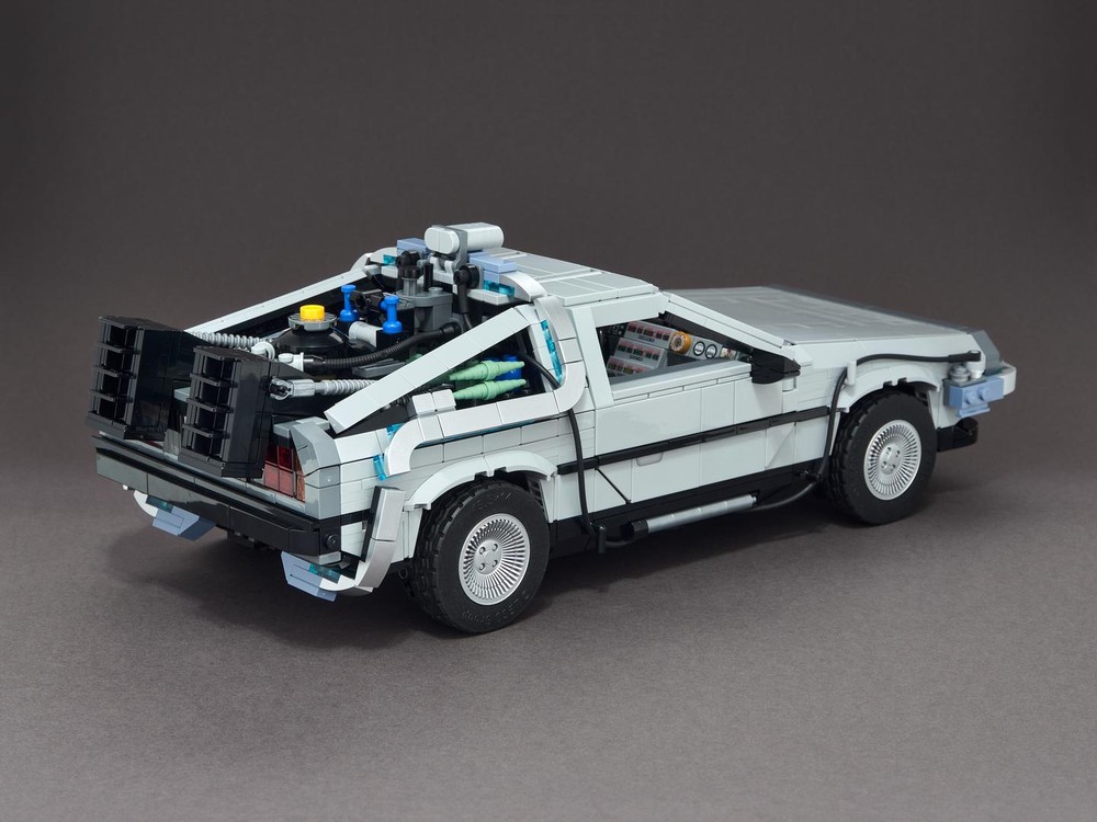 LEGO MOC Pimp Up My DeLorean Time Machine from Back to the Future ...