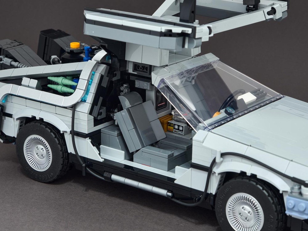 LEGO MOC Pimp Up My DeLorean Time Machine from Back to the Future ...