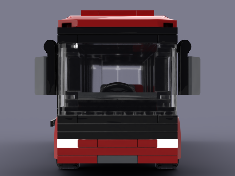 LEGO MOC City Bus (City / Minifig Scale, 2023 Revision, Red) by ...