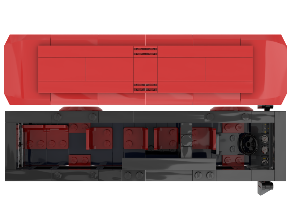 LEGO MOC City Bus (City / Minifig Scale, 2023 Revision, Red) by ...
