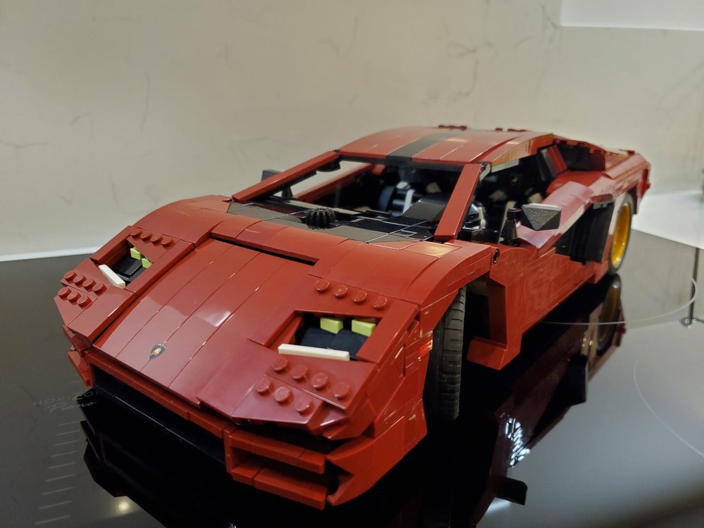 LEGO MOC Lamborghini Countach LPI 800-4 by Anatole | Rebrickable ...