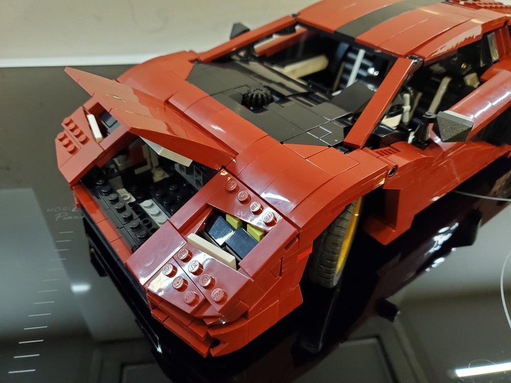 LEGO MOC Lamborghini Countach LPI 800-4 by Anatole | Rebrickable ...